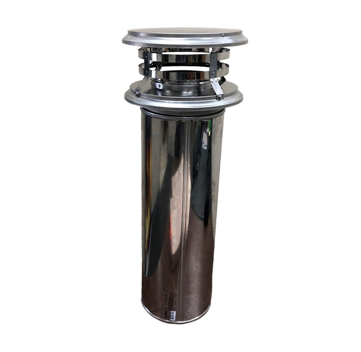6" Diameter Flue Pipe Cap, Stainless Steel – Chicago Brick Oven